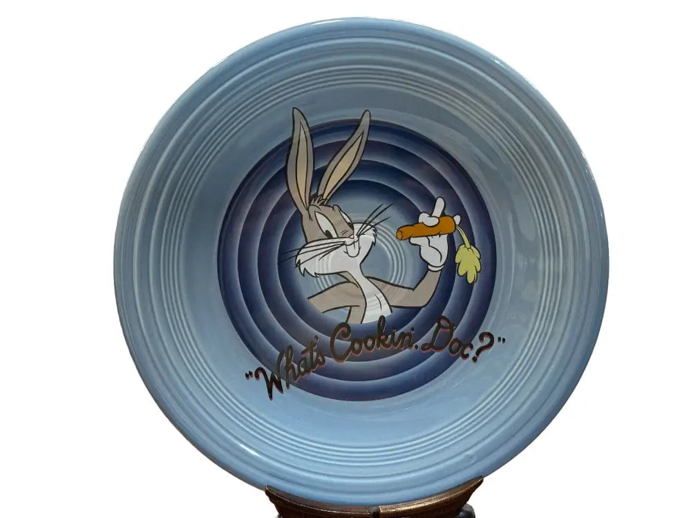 Fiesta Looney Tunes Bugs Bunny Dinner Plate Keeping It Real Collectables