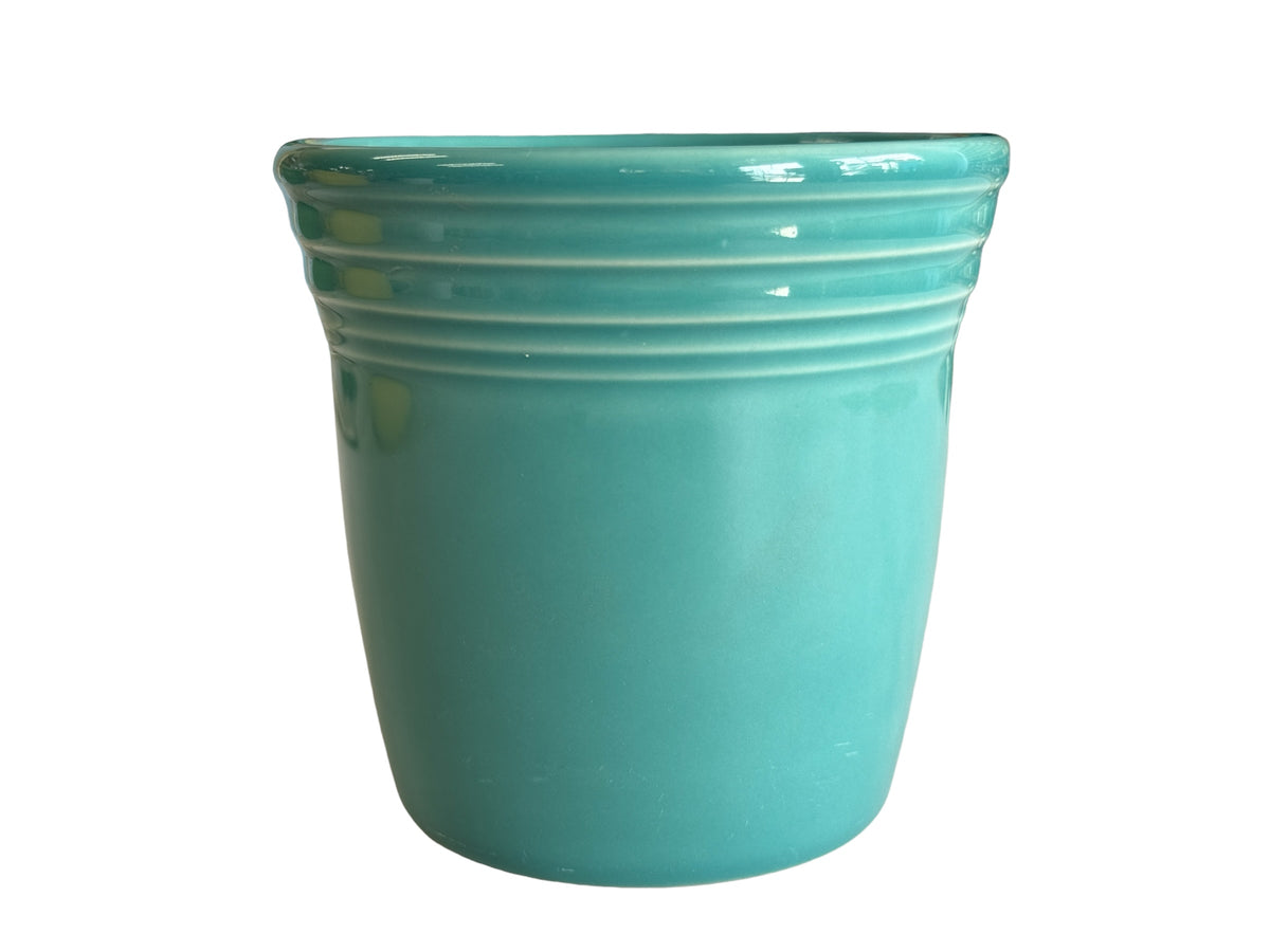 Fiesta Turquoise planter pot New 1st Quality Recently Retired Shapere ...