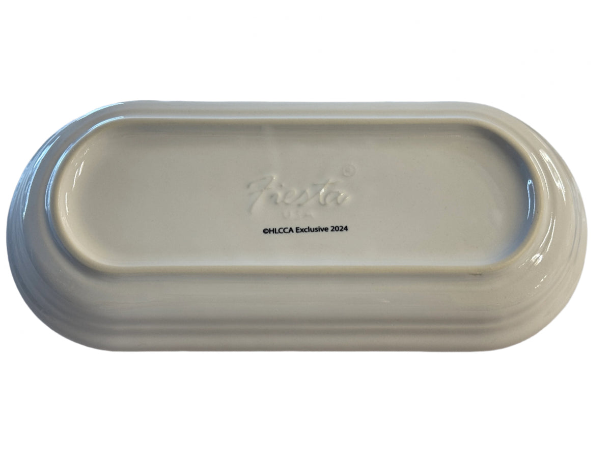 Fiesta Bread Tray Small Peacock HLCCA Exclusive 2024 Pristine – Keeping ...