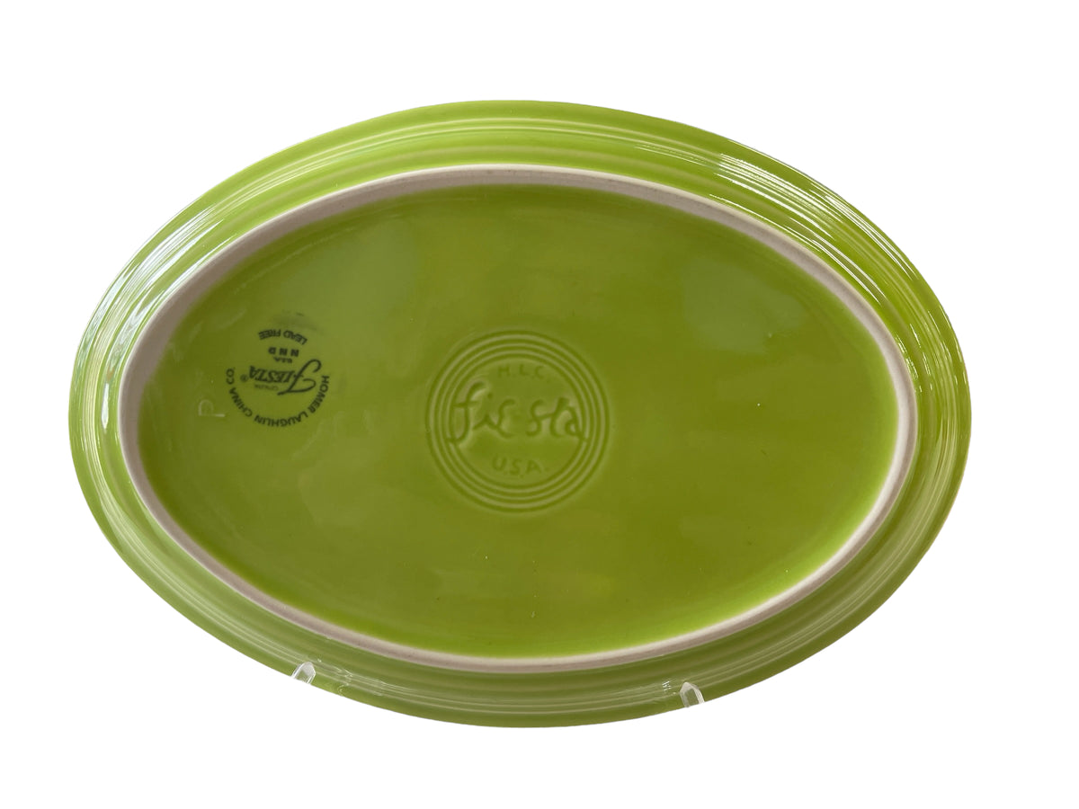Fiesta Chartreuse 9" 5/8 Small Platter – Keeping It Real collectables