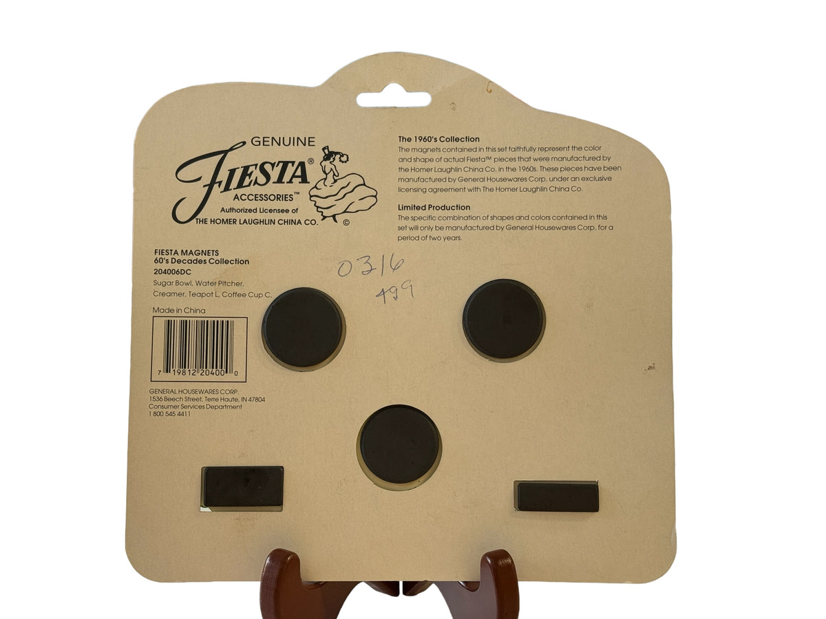 Genuine Fiesta Accessories Magnets NIP Tea Time Aqua Package – Keeping ...