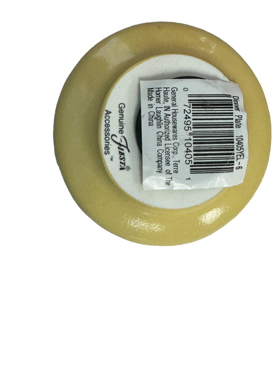 Fiesta Genuine Go Along Refrigerator Magnet Yellow Plate – Keeping It ...