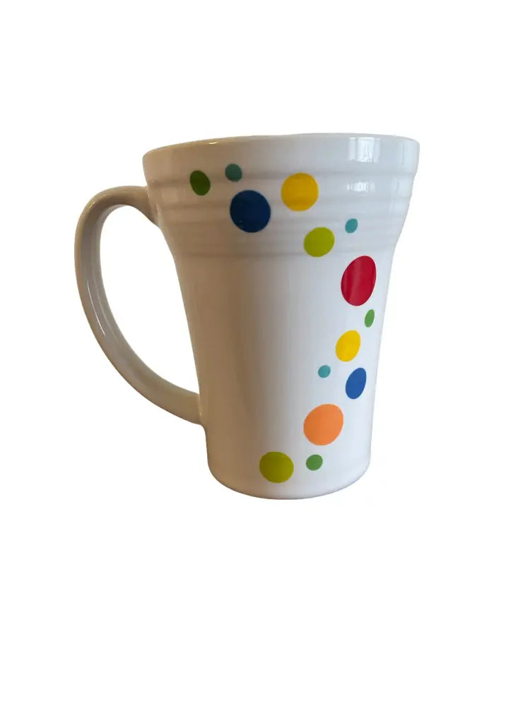 Fiesta 2022 HLCCA Exclusive Dancing Dots Bistro Latte Mug – Keeping It ...