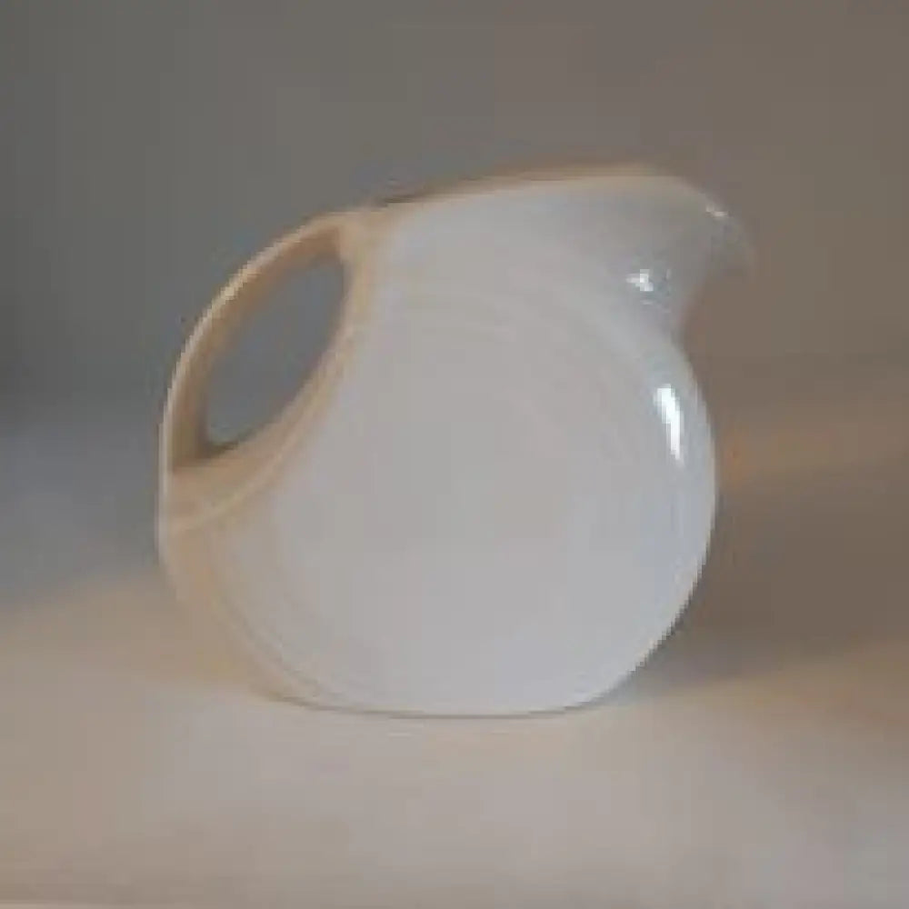 Fiesta WHITE Juice Pitcher – Keeping It Real collectables