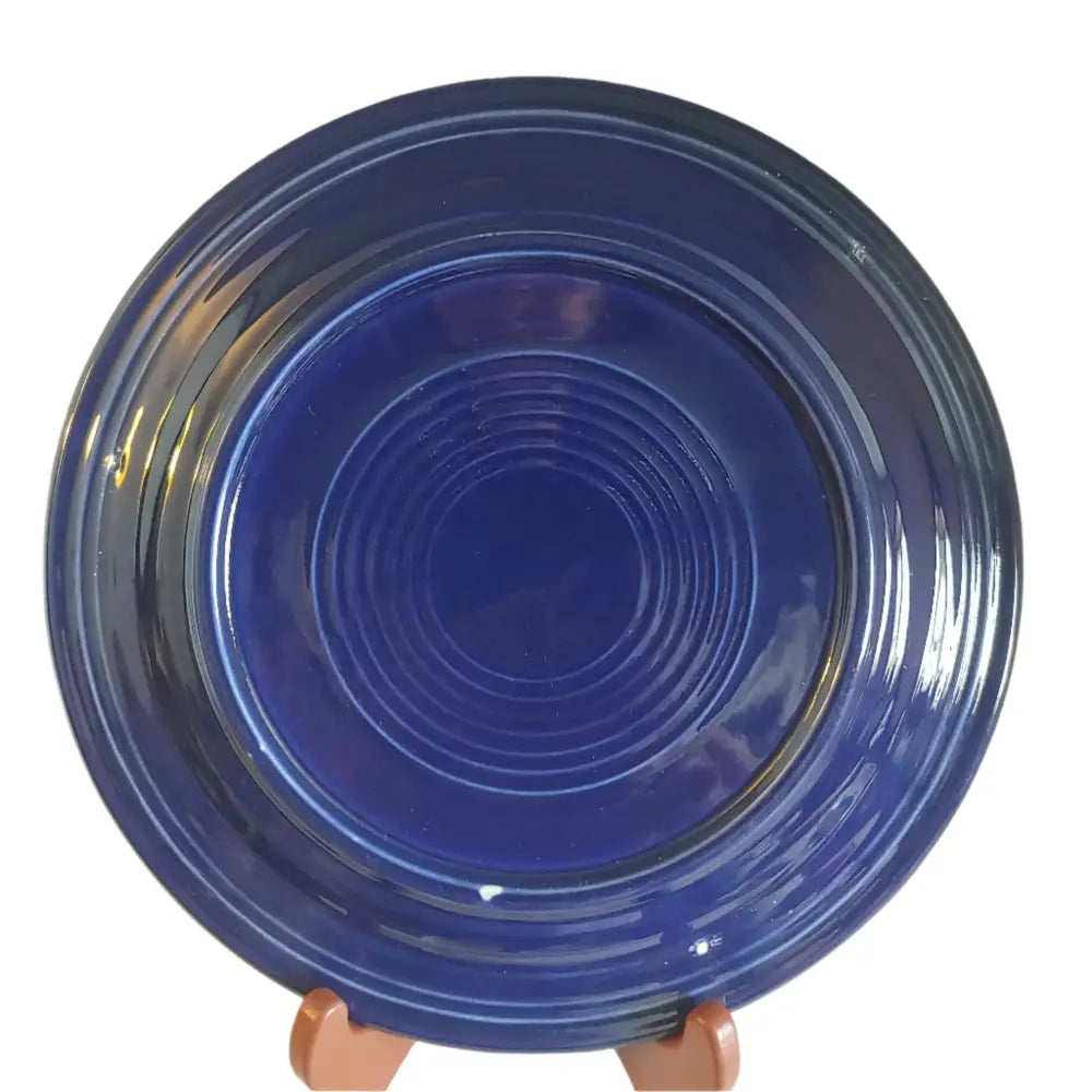 Vintage Fiesta Cobalt Compartment Divided Plate 10.5 – Keeping It Real ...