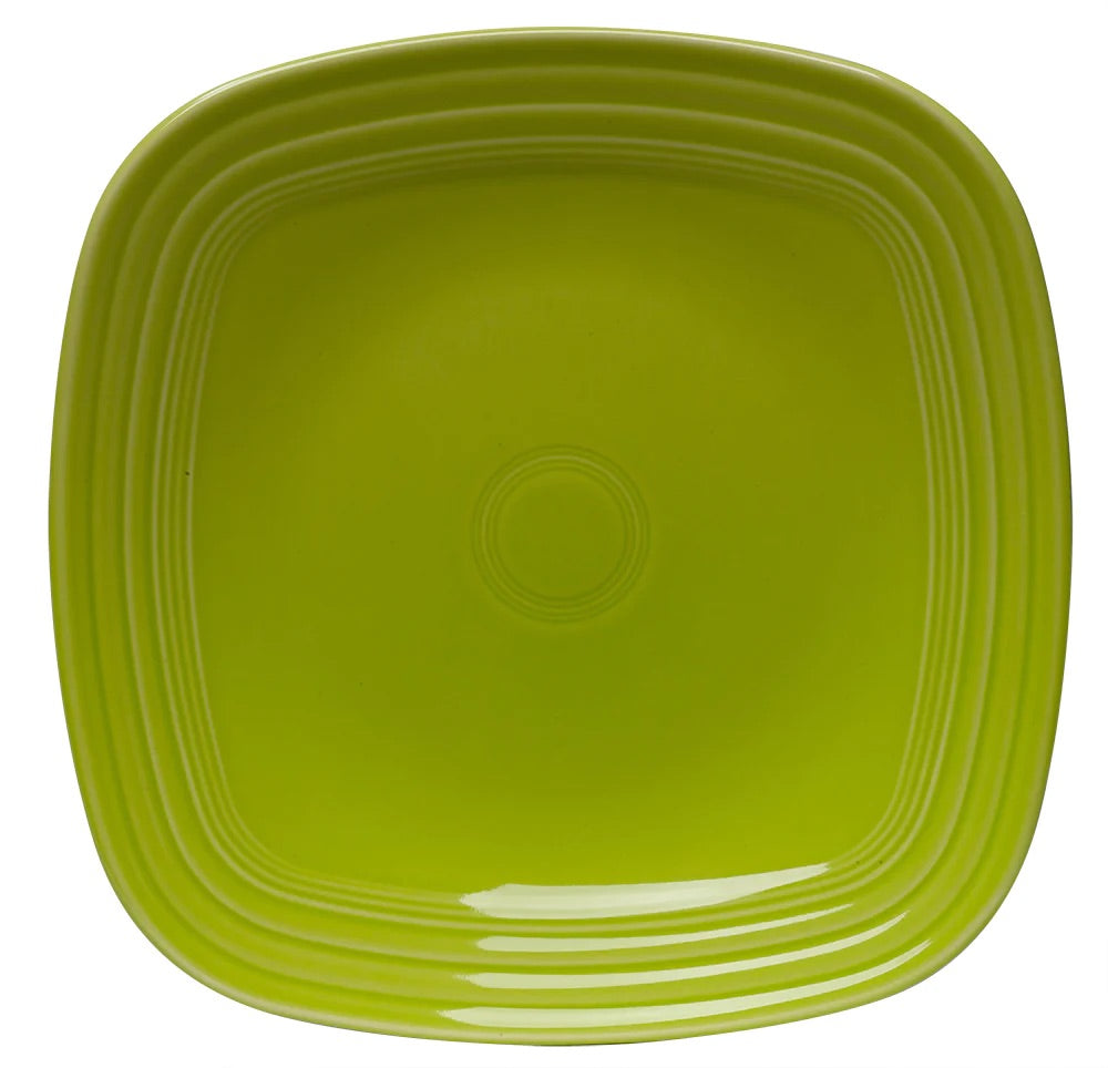 Fiesta Square Dinner Plate 10 3/4" Lemongrass – Keeping It Real ...