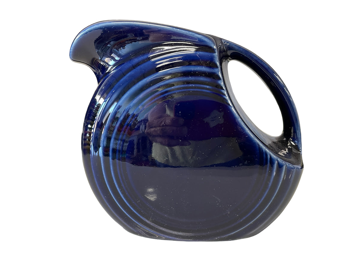 Fiesta Cobalt Juice Pitcher – Keeping It Real collectables