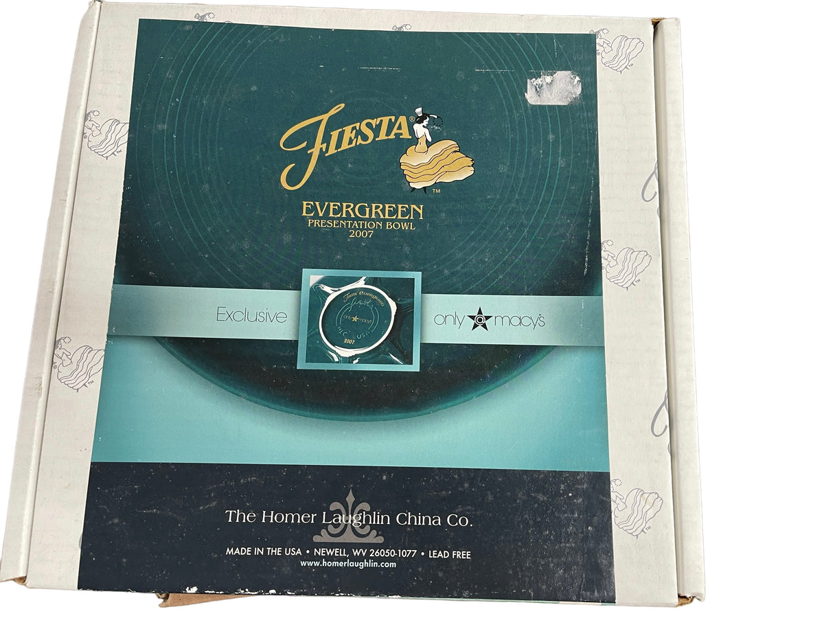 Fiesta Evergreen Presentation Bowl – Keeping It Real collectables